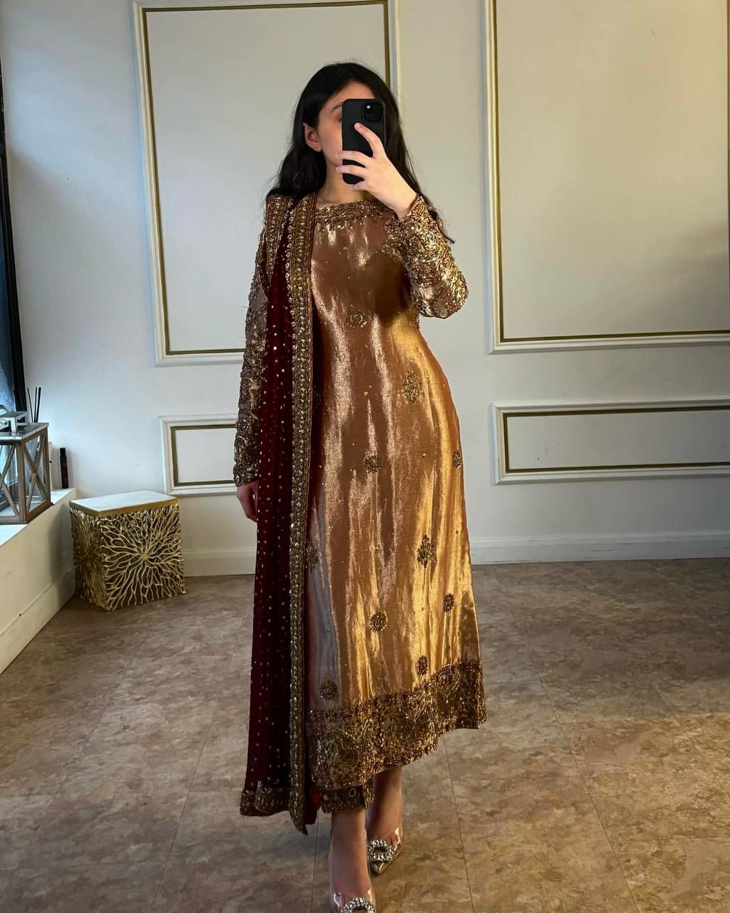 Stylish Pakistani Indian Readymade salwar kameez punjabi suit for women ...